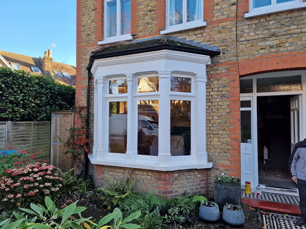 Replacement of casement windows in this Edwardian bay window